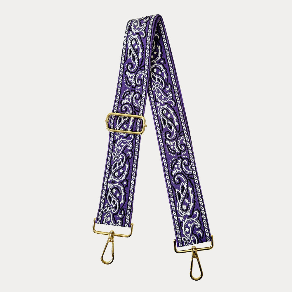 Paisley Interchangeable Woven Bag Strap | Women's Bag Strap – AHDORNED