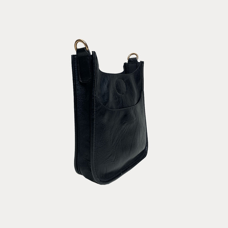 Mini Vegan Leather Messenger | Classic Women's Messenger Bag – AHDORNED